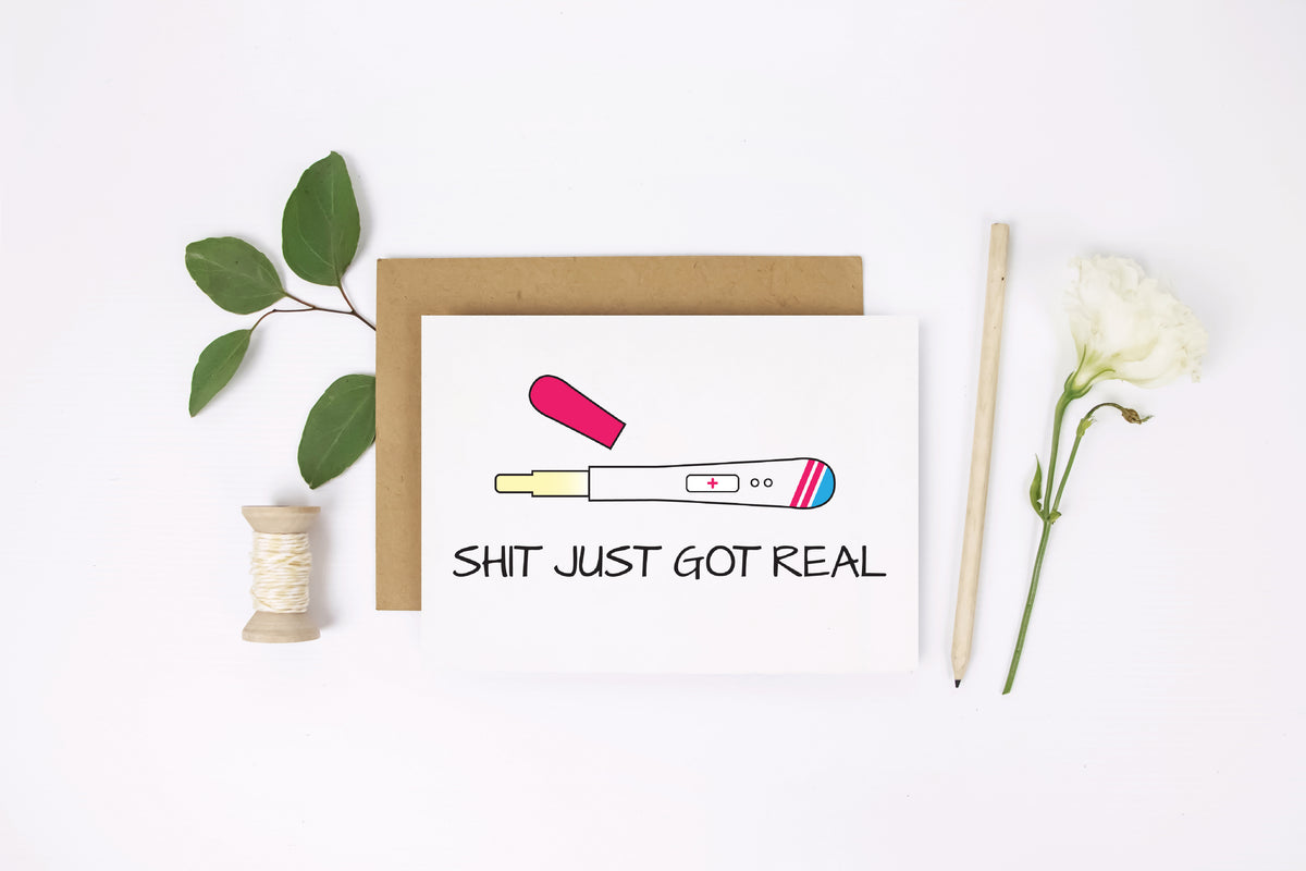 Shit Just Got Real Pregnancy