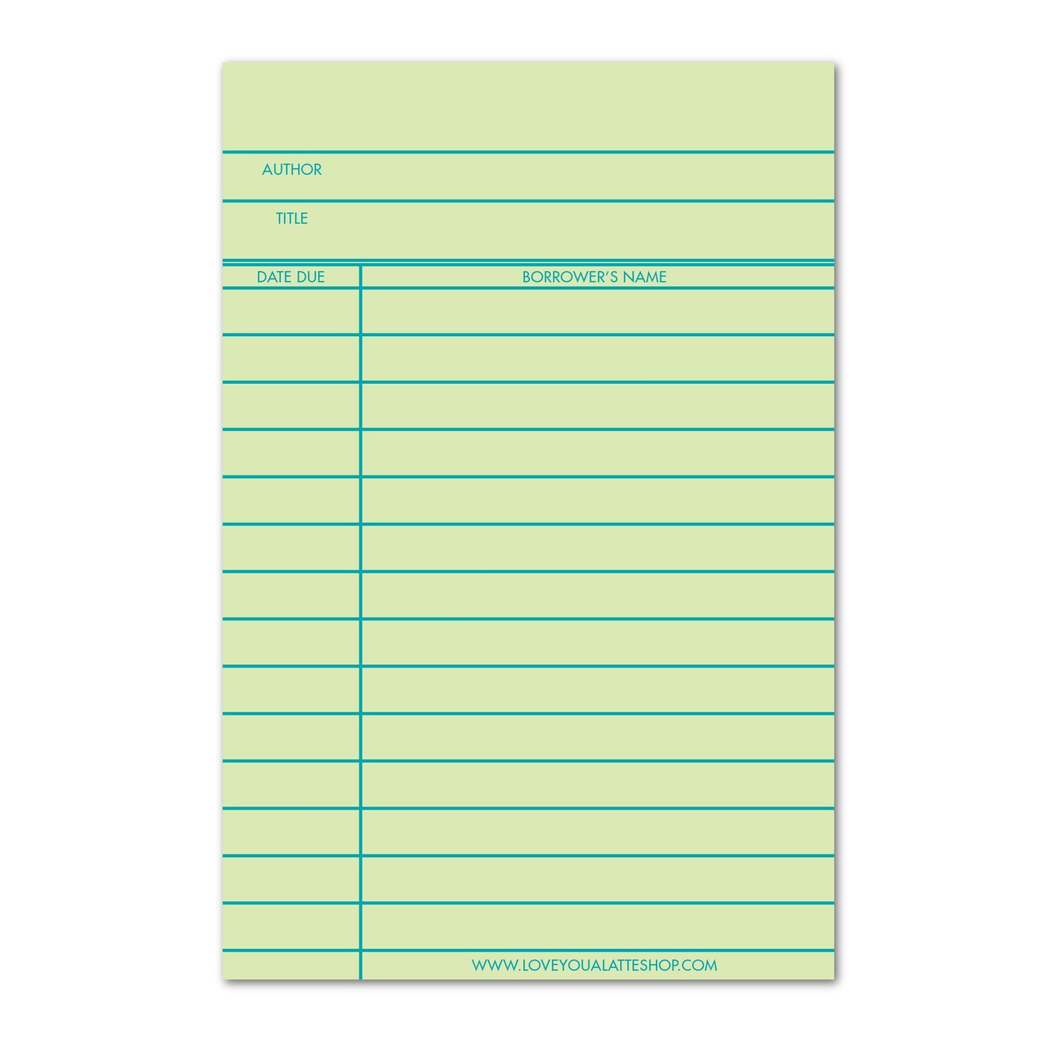 Blank Library Card 500 Pack Blank Library Cards For School Book